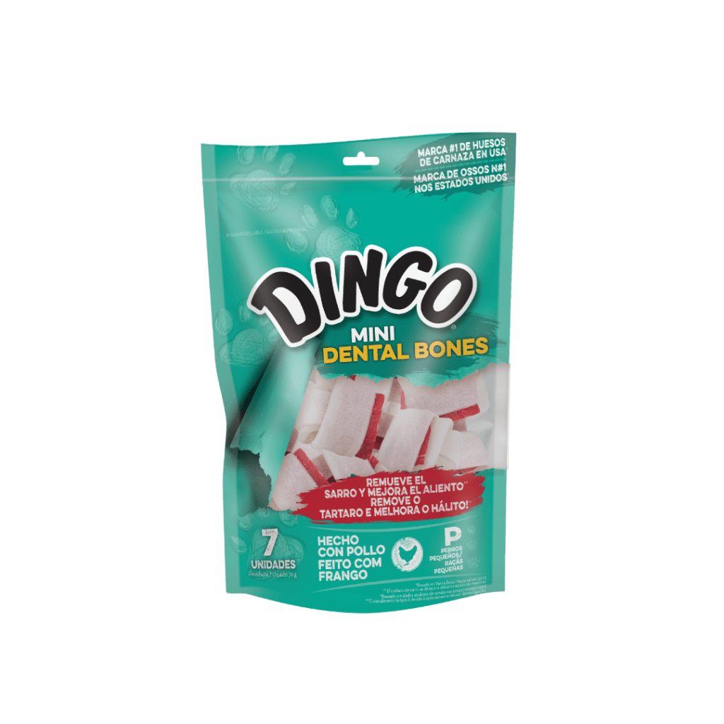 Dingo Dental Mini Bones, 7 Unidades - Mascotas365
